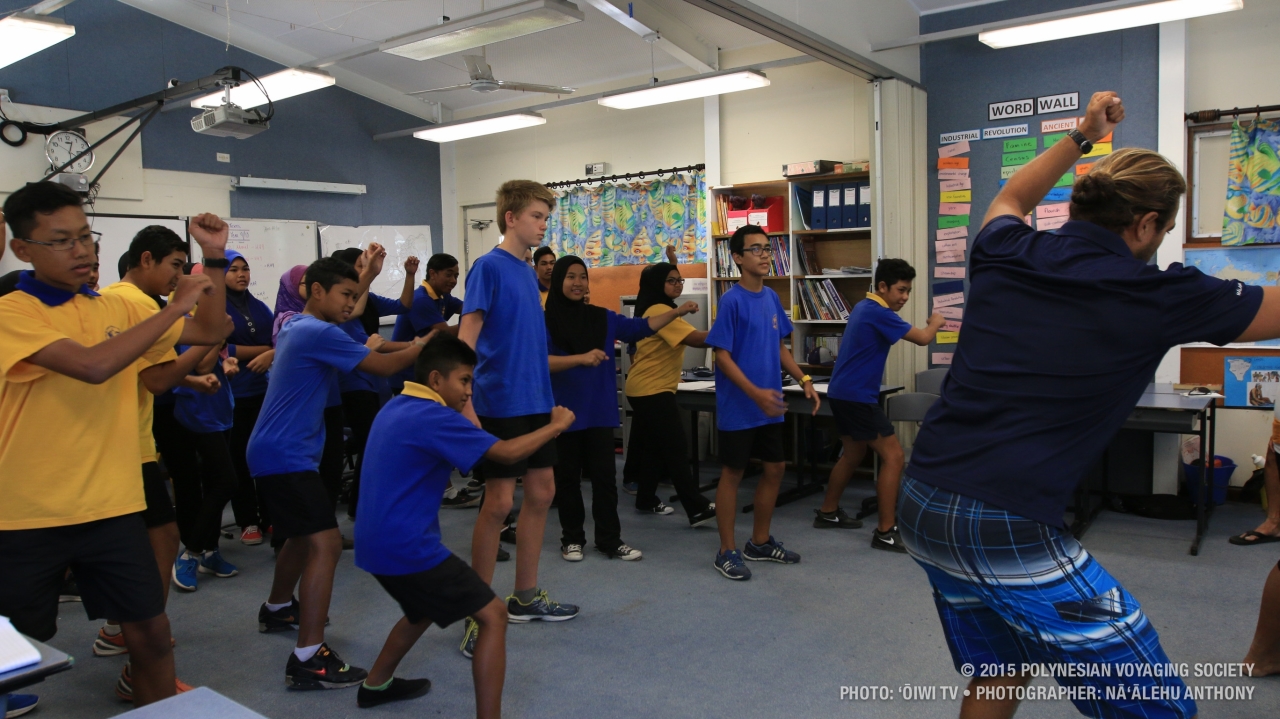Hōkūleʻa — Hōkūleʻa Update | Crew Outreach on Cocos Island - Hōkūleʻa